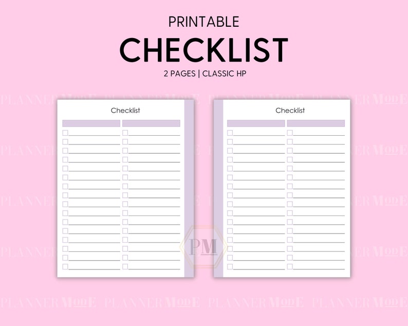 Moving Checklist Packing Checklist Household Checklist Blank Checklist Event Checklist Task
