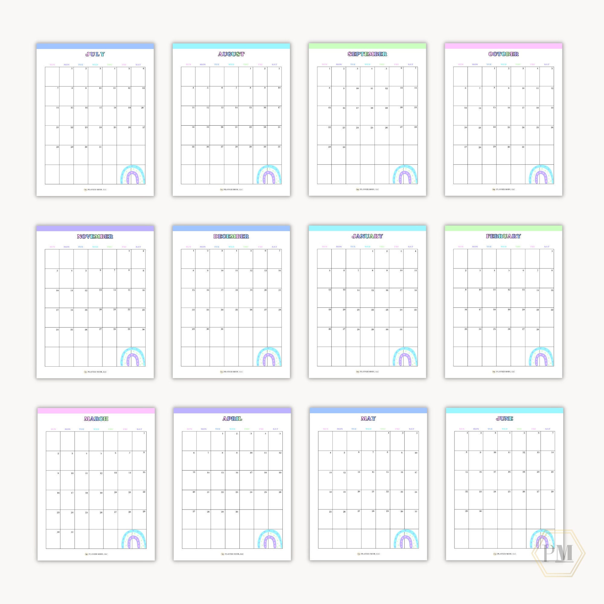 2024 2025 Teacher Planner Printable, Teacher Gradebook, Digital Teacher ...