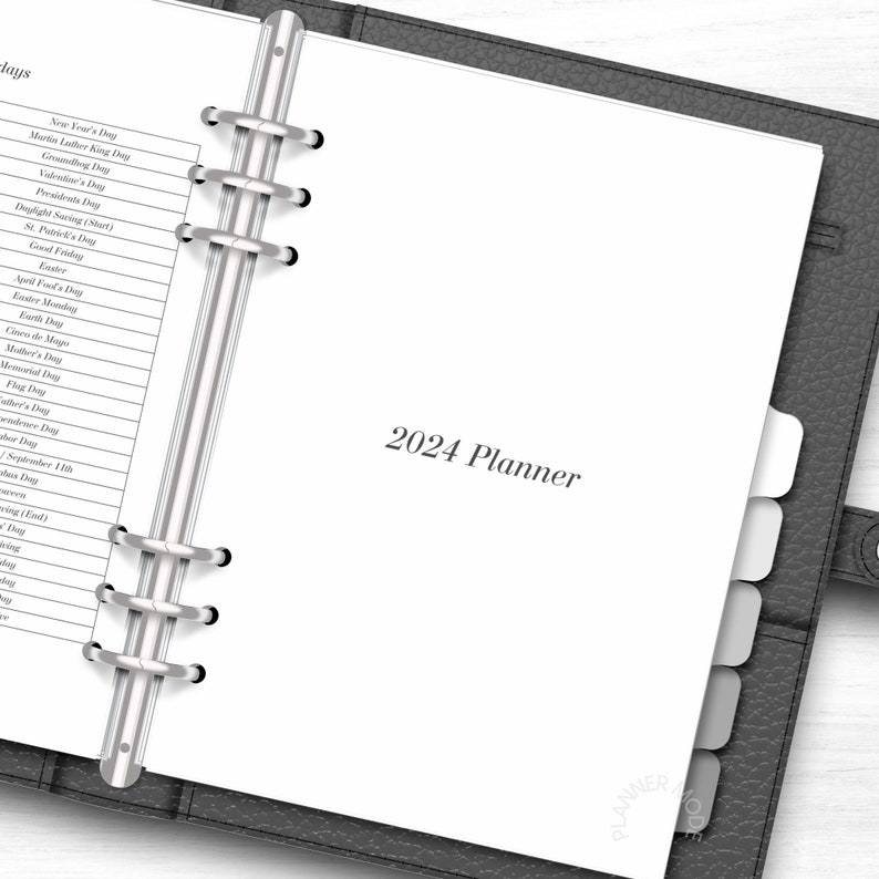 2024 Planner Printable 2024 Planner Digital 2024 Planner - Etsy