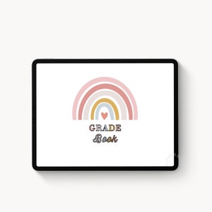 Digital Gradebook, Teacher Grading System, Grade Tracker, Teacher ...