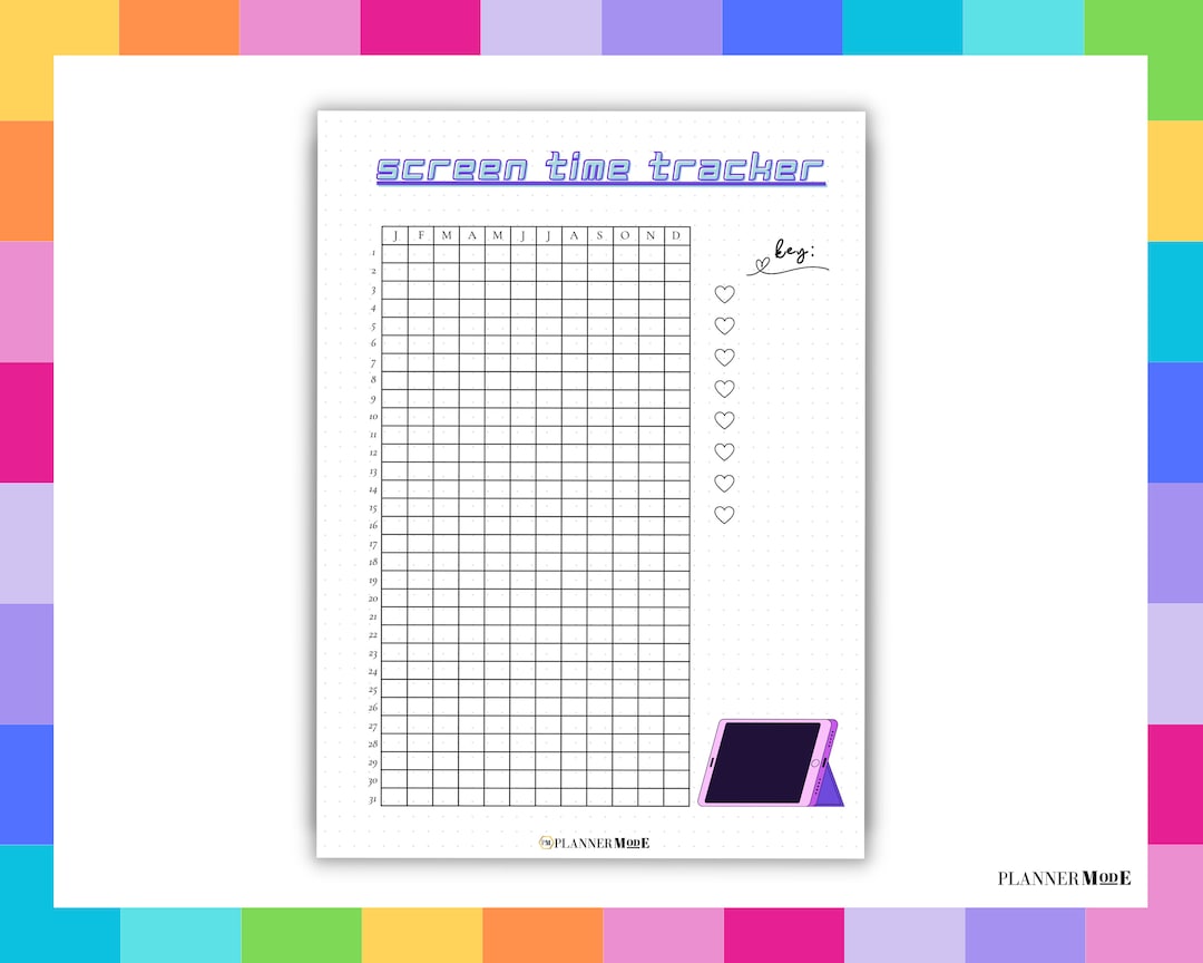 Screen Time Tracker, Phone Screen Time, iPad Tracker, Kid's Screen Time ...