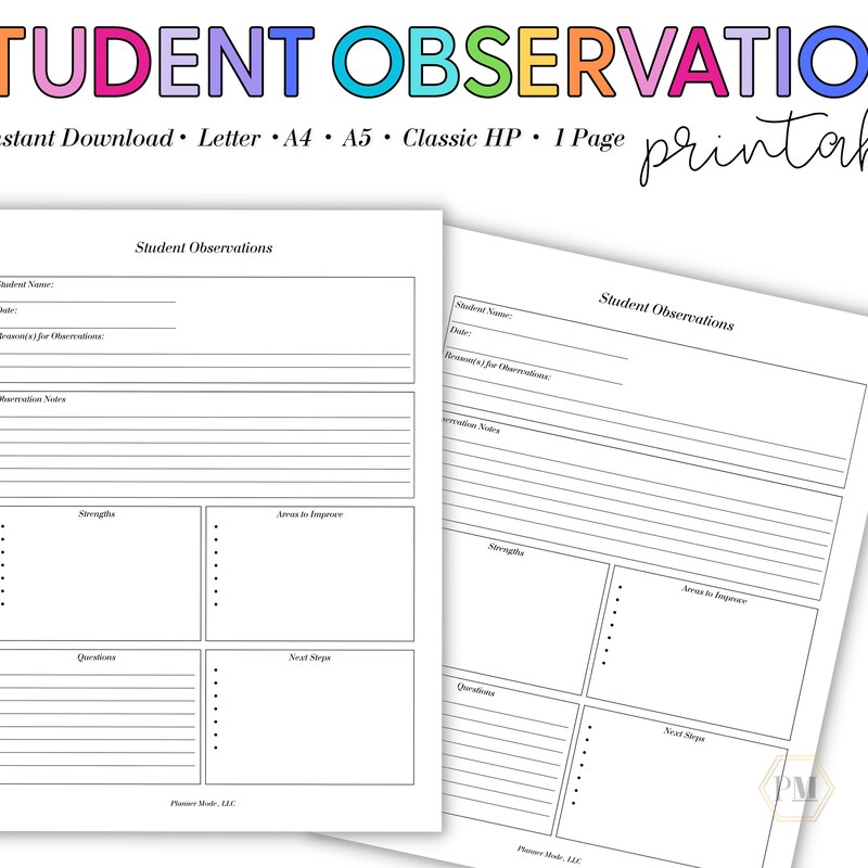 Inachin Observation Diary - Etsy New Zealand