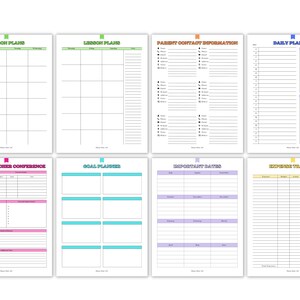 2025-2026 Teacher Planner: Digital Gradebook (digital Download) - Etsy