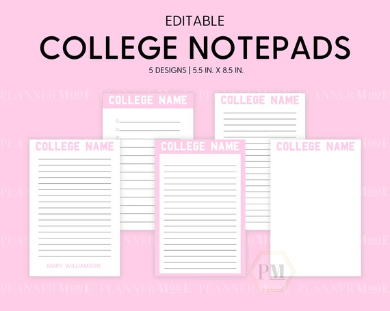 Custom Notepad Professor Gift Teacher Gift Personalized - Etsy