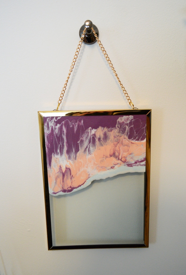 Resin Art Photo Frame - Etsy