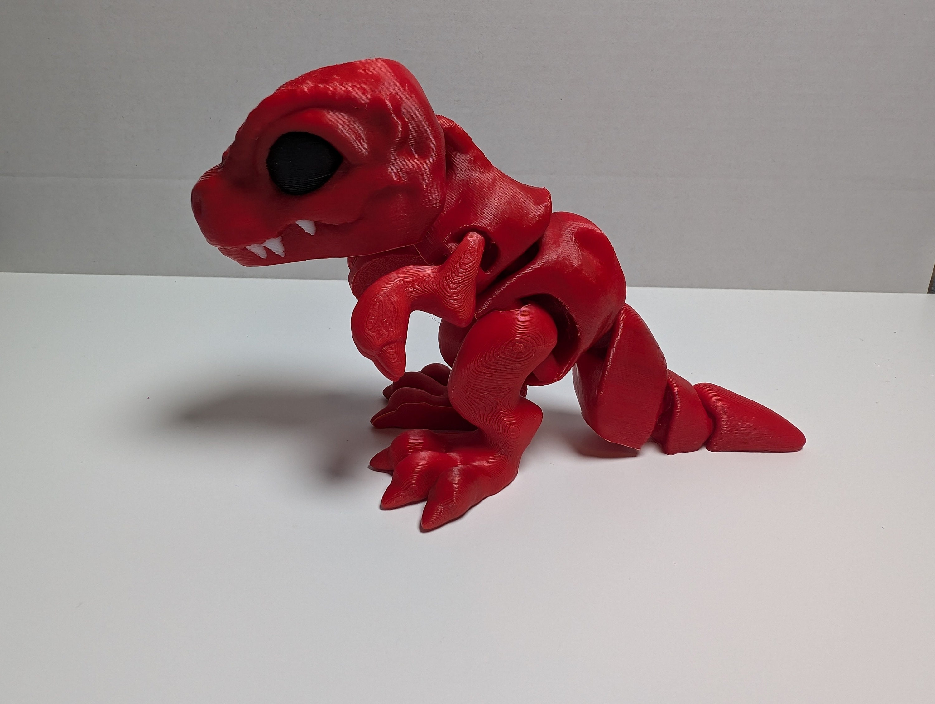 3D Printed Articulating T-rex: Unique Dinosaur Model for Collectors and ...