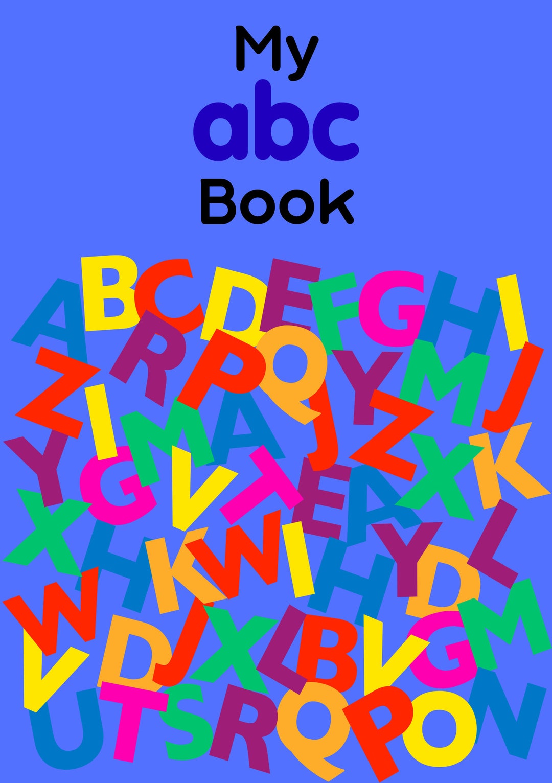 Digital Download ABC Coloring Book - Etsy