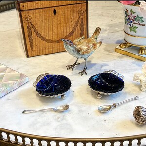 The Countess Had Her Butler Buy a Pair of Antique Silver Hallmarked ...