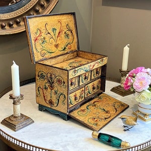 The Countess Was Enchanted With the Antique Swedish Painted Wood Folk ...