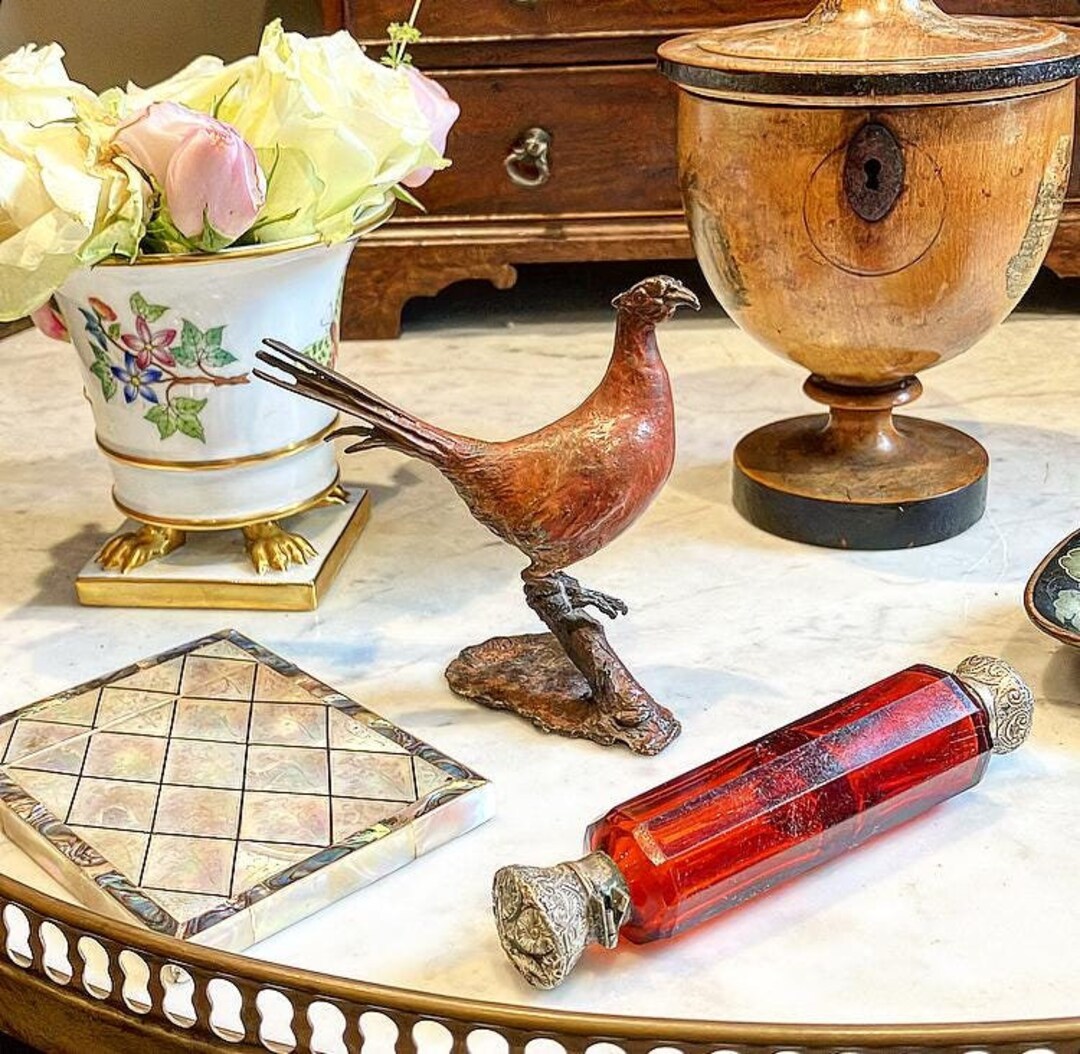 One Bird You Won’t Have to Pluck !A Lovely Solid Bronze Limited Edition ...