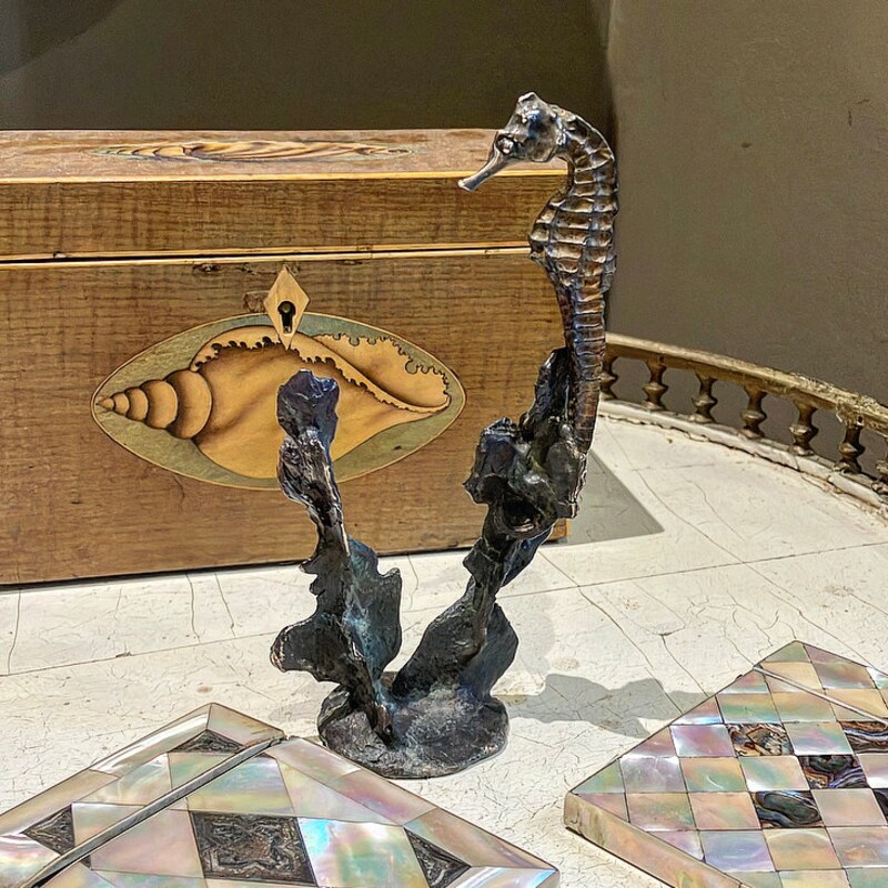 Seahorse Sculpture - Etsy