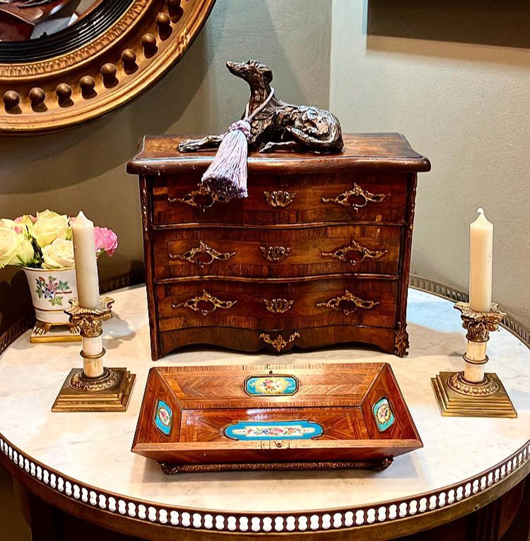 Lady Catherine Was Impressed With the Dukes Antique French Gilt Mounted ...