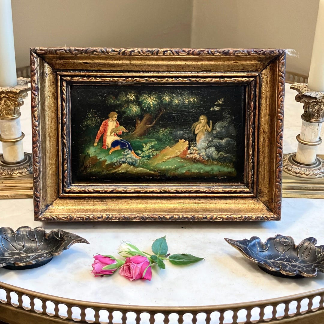 J’adore Les Miniatures,the Countess Said at Christmas When the Earl ...