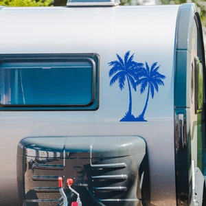 Palm Trees Decal, Tropical, RV Accessories, Camper, Outdoors, Nature ...