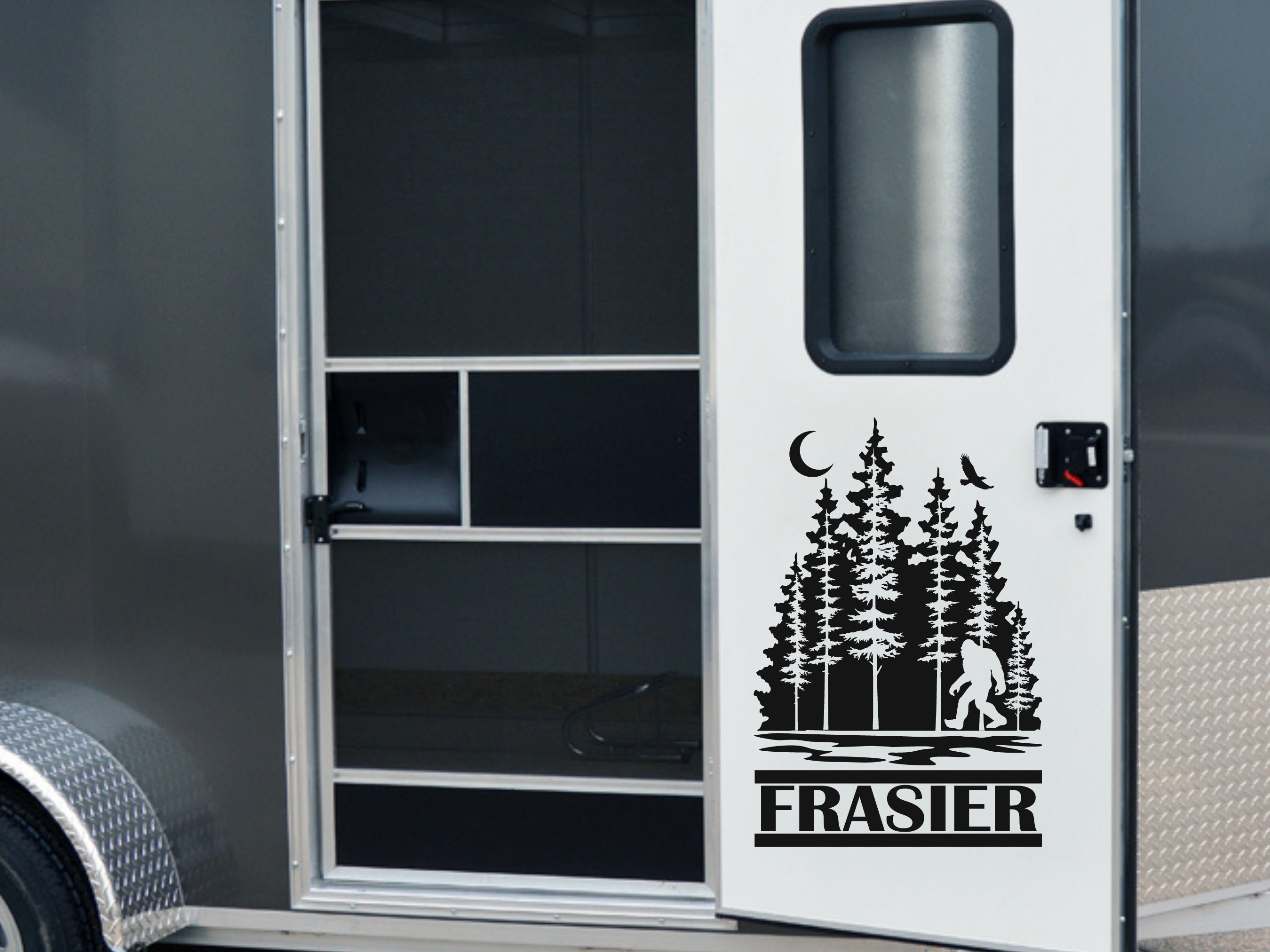Personalized Camper Decal Bigfoot Decal RV Slide-out Decal | Etsy