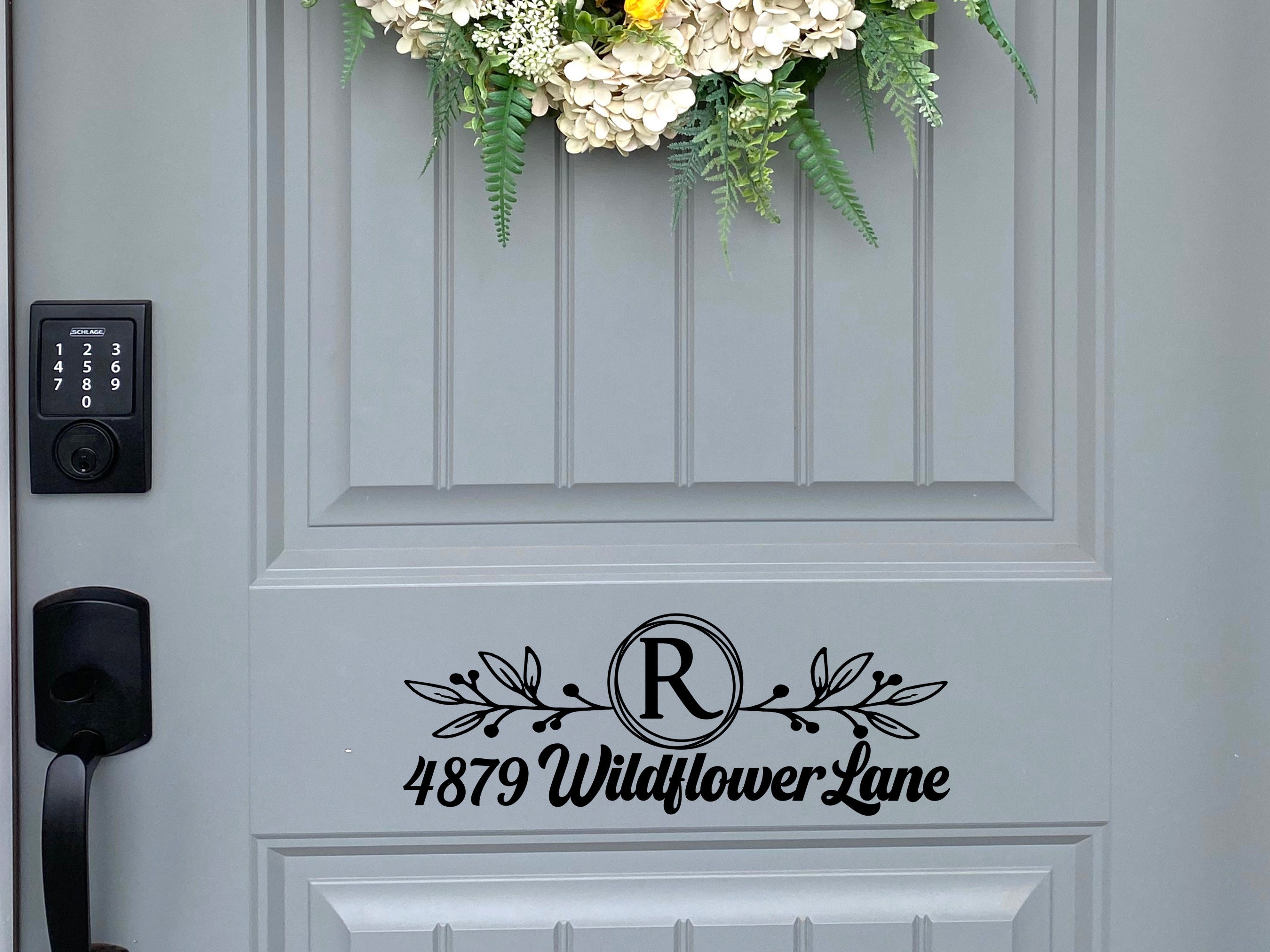 Custom Mailbox Address Decal Personalized Mailbox Decal - Etsy