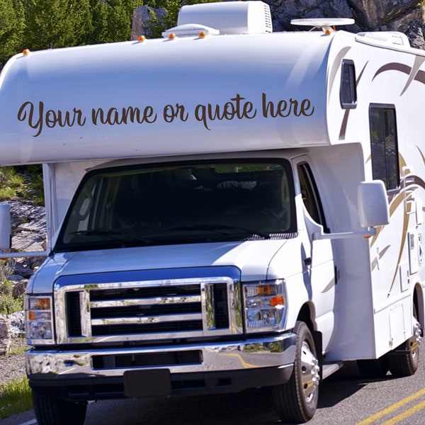 Rv Wall Decal - Etsy