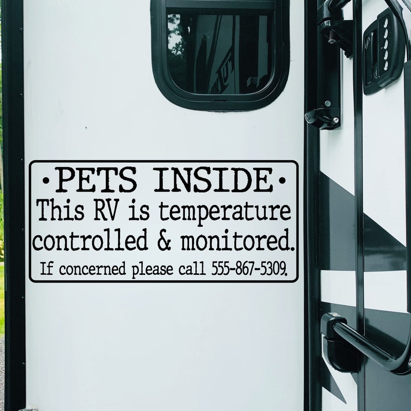 Pet Inside Sticker - Etsy