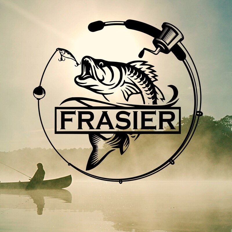 Fishing Decal - Etsy