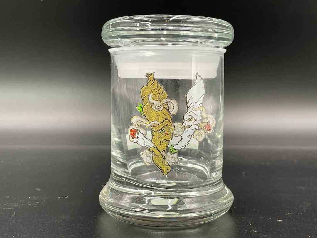 4oz Budz “best Budz” Limited Edition Cannafresh Airtight Glass Storage ...