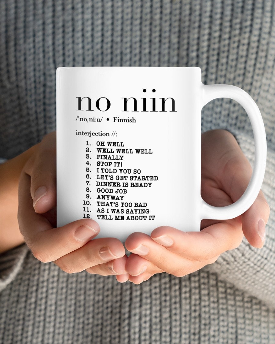 Finnish No Niin Wall Art Instant Download, Finnish Printable, Finnish ...