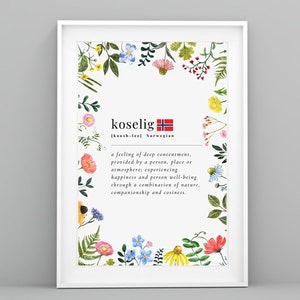 Koselig Definition (2 Versions) Norwegian High Resolution Instant ...