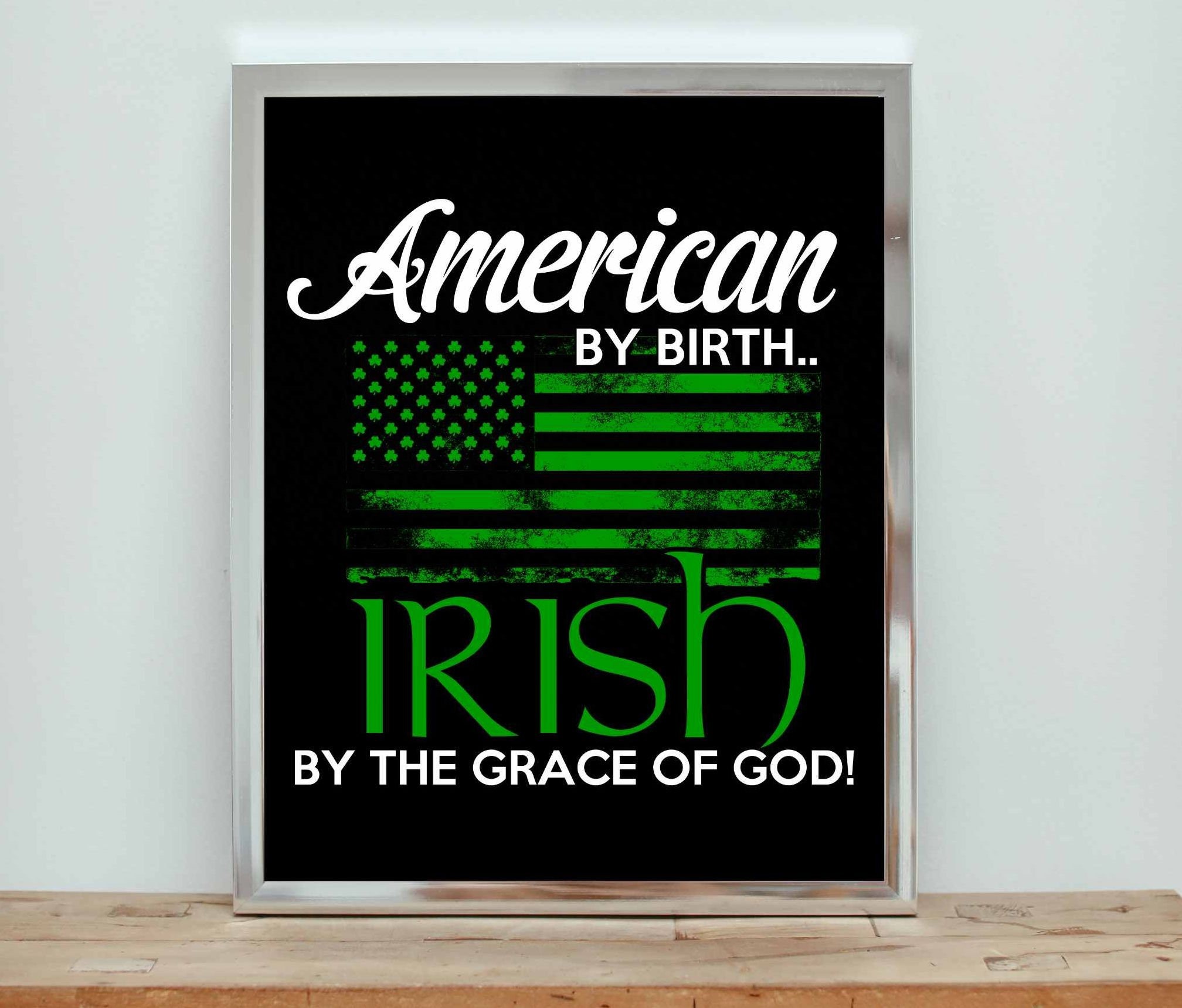 Irish Art Download 5 PNG Pack Irish Art Decor Irish Prints Irish Shirt ...