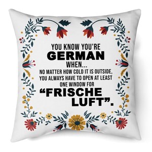German Funny Print Folk Art, German Gift, German Decor, German Folk Art ...