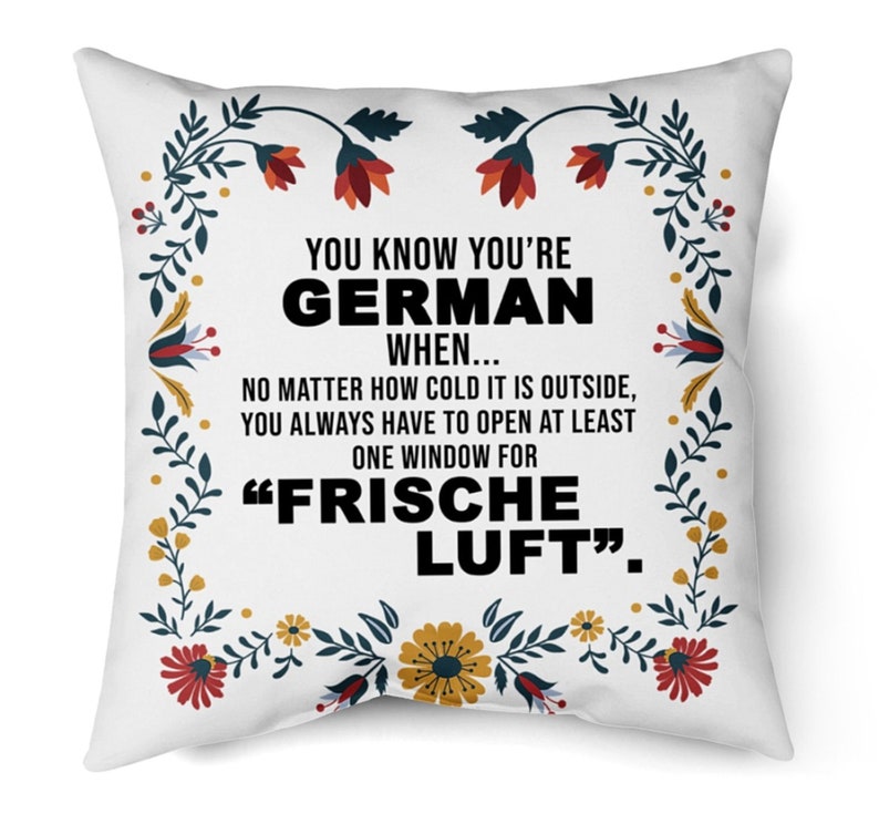 German Funny Print Folk Art, German Gift, German Decor, German Folk Art ...