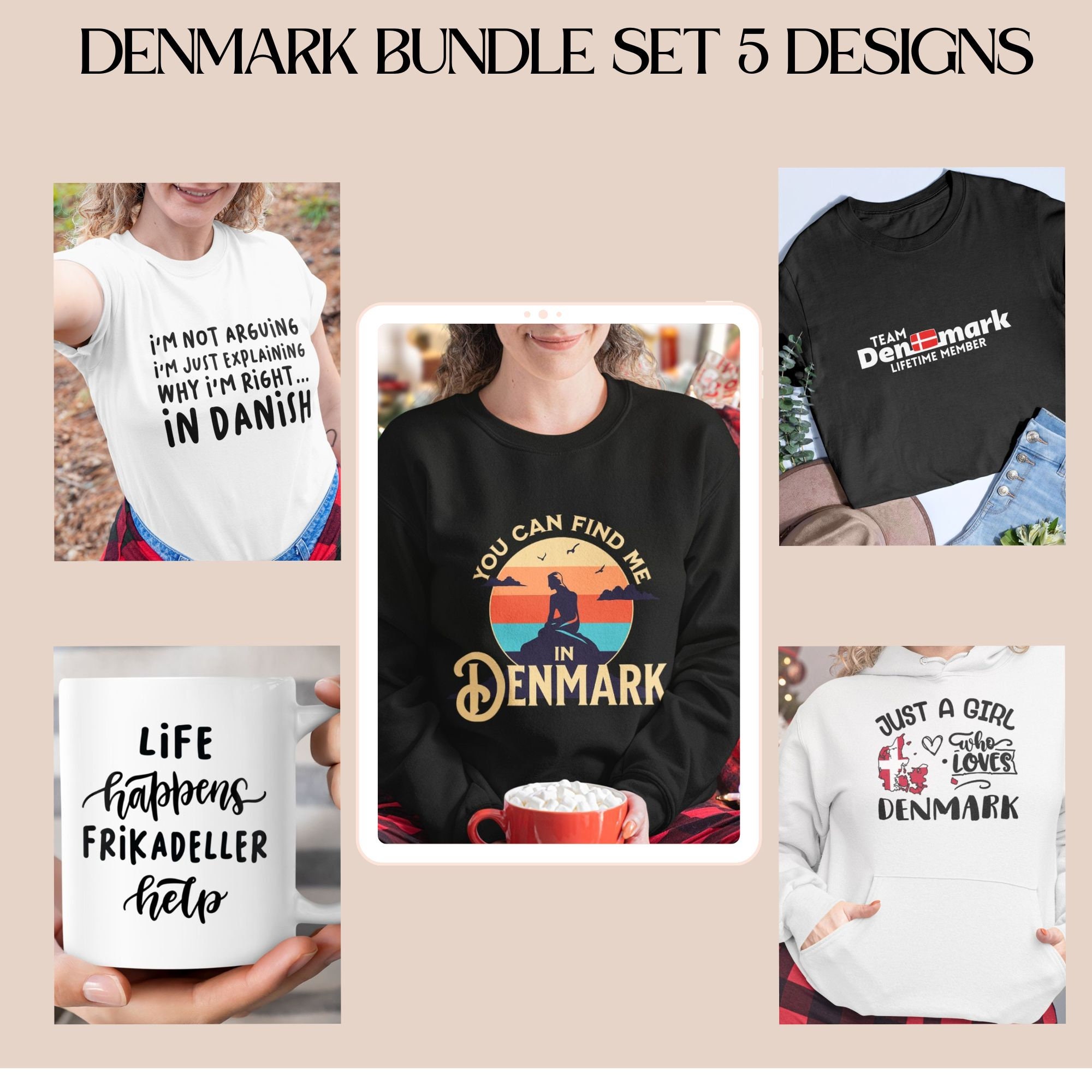 Denmark Art Download 5 PNG Pack Denmark Art Denmark Shirt Denmark ...