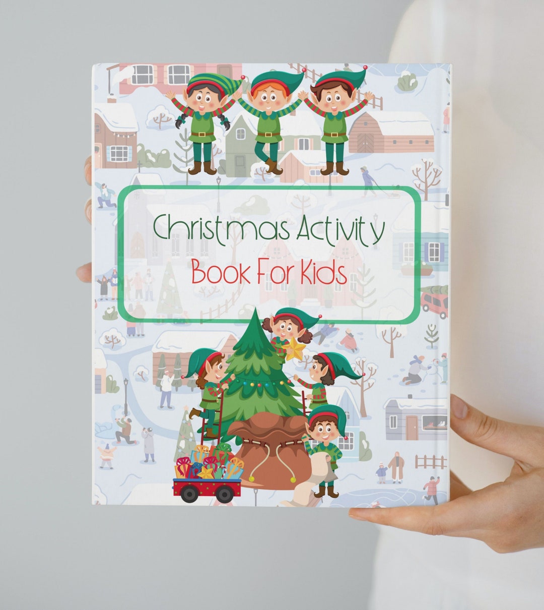 Christmas Activity Book for Kids - 100 Pages, XMAS Activity for Kids ...
