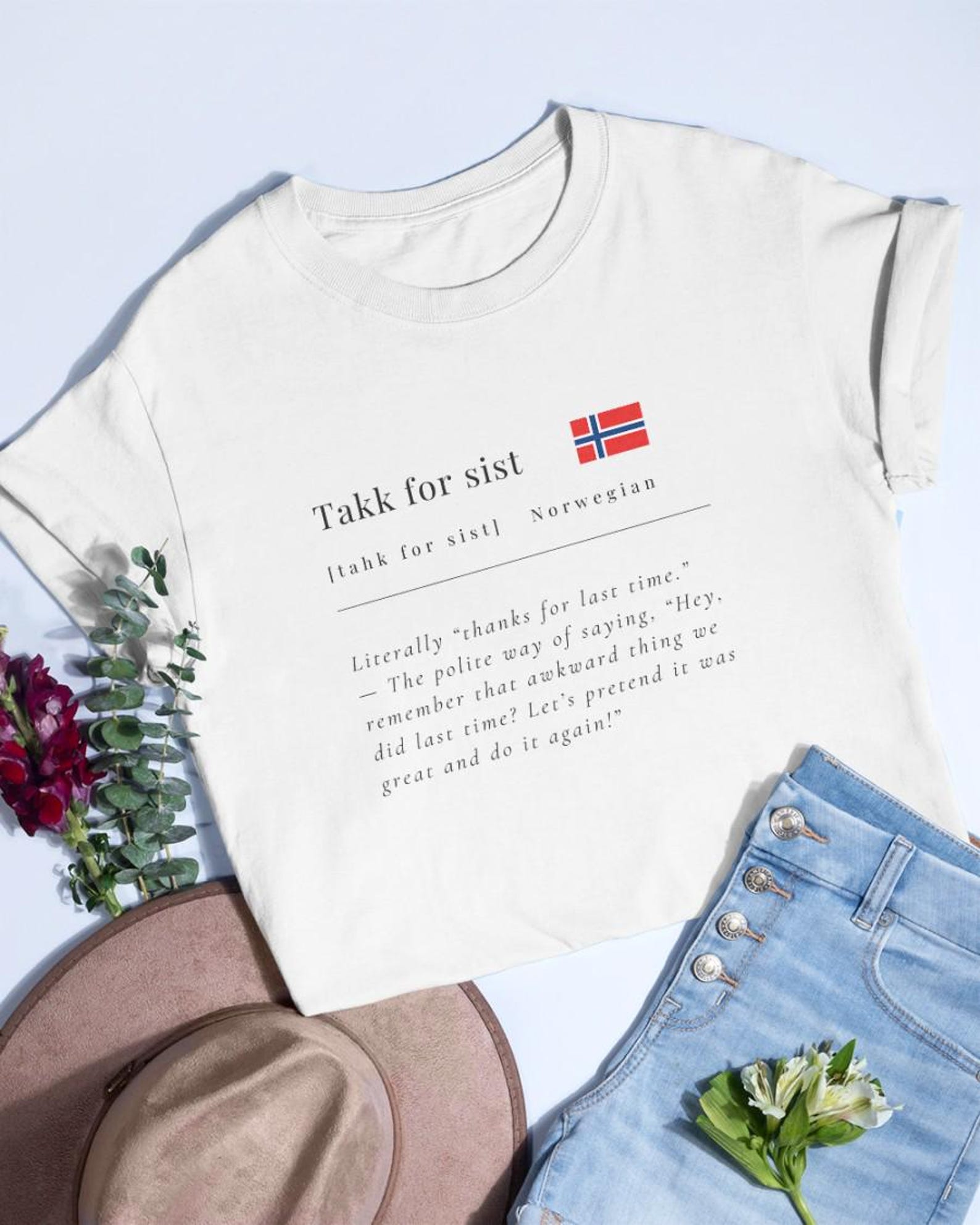 Norwegian 'takk for Sist' Definition Print (digital Download) - Etsy