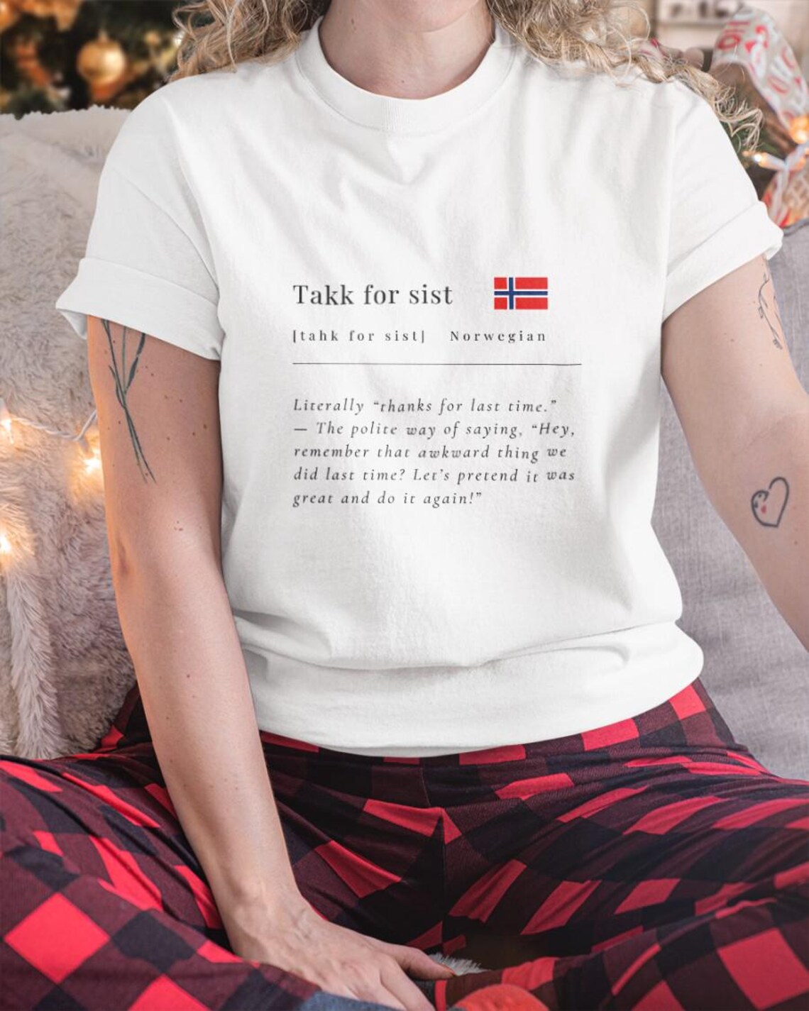Norwegian 'takk for Sist' Definition Print (digital Download) - Etsy
