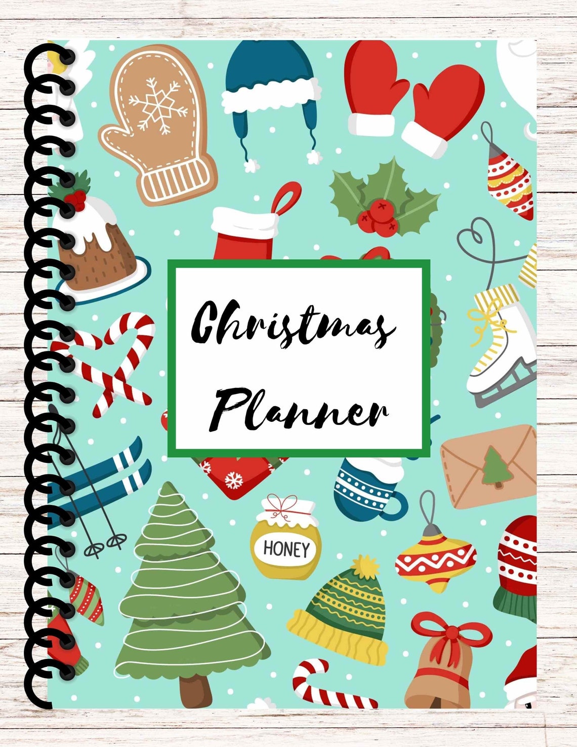 Christmas Planner Printable: Holiday Shopping, Gift Tracker (PDF ...