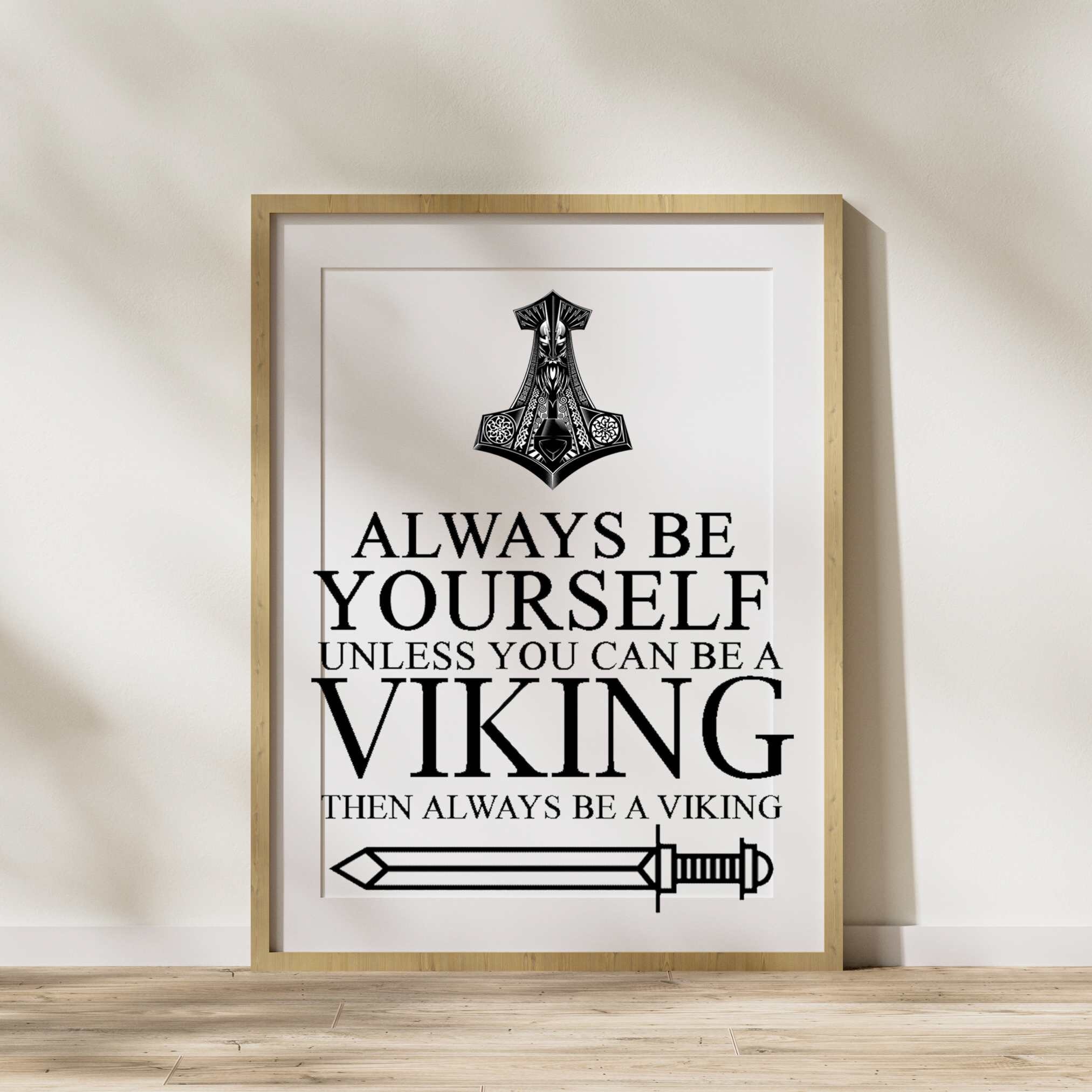 Viking Art Designs Pack: Norse Decor Prints (digital Download) - Etsy