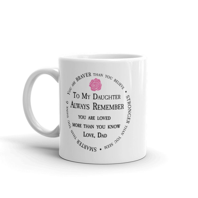 To My Daughter, You Are Braver Stronger Smarter Love Dad - Christmas ...