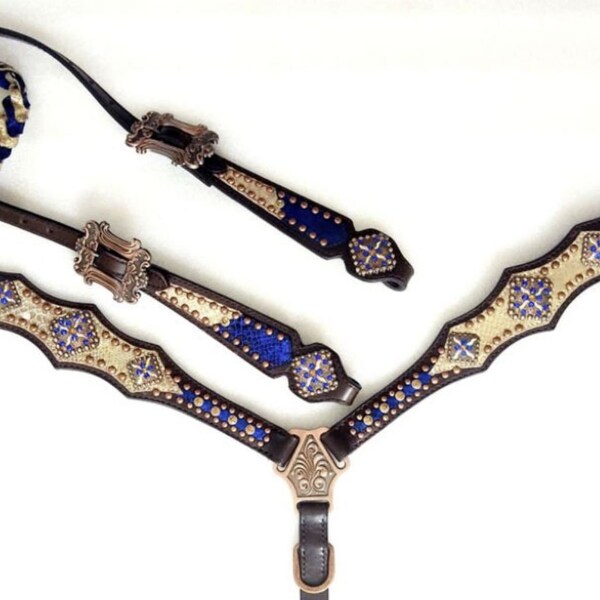 Royal Blue Horse Tack - Etsy