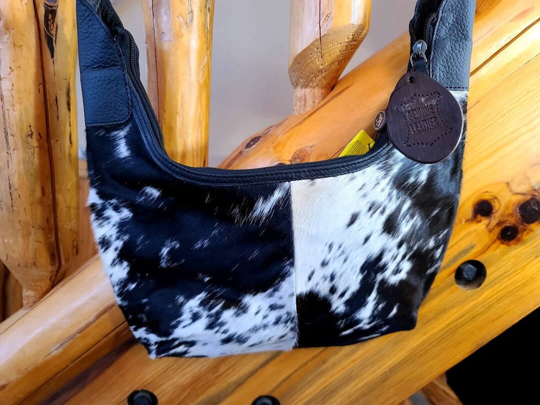 PURSE GIFT Klassy Cowgirl Hair on Cowhide Hobo Bag - Etsy