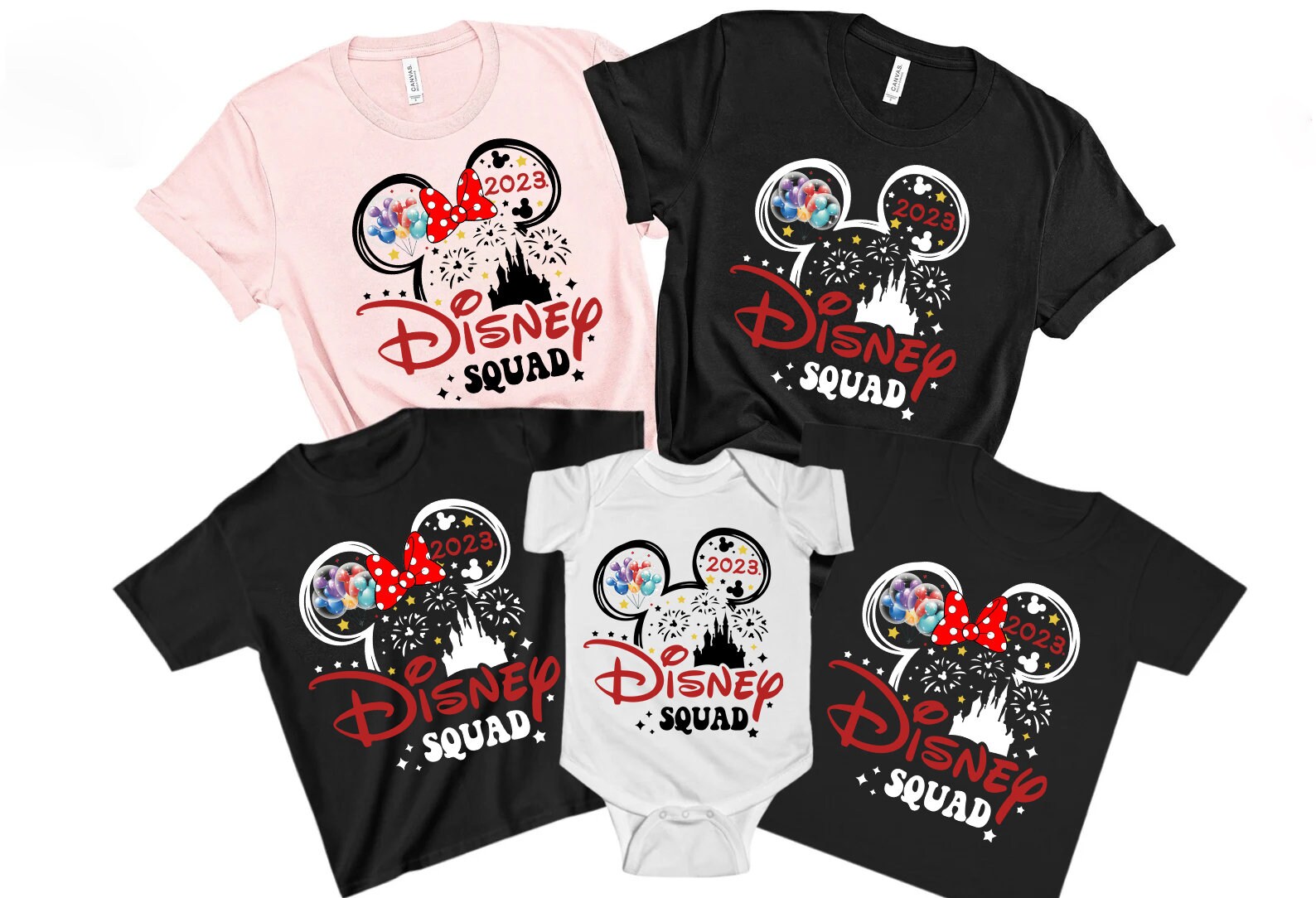 Trendy Disney Squad Designs 2023 | Shop On Printerval