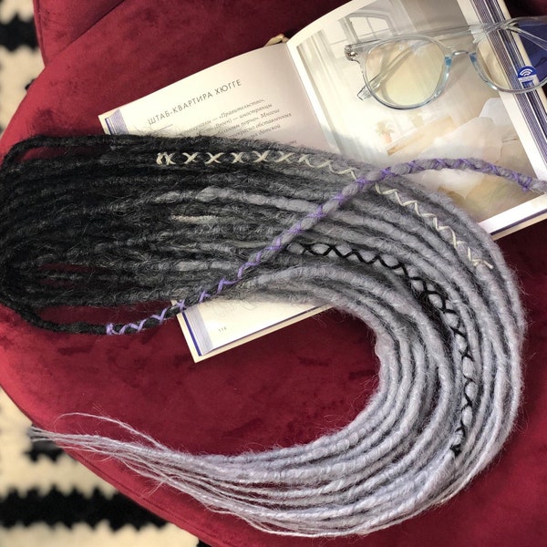 Gray Dreads - Etsy