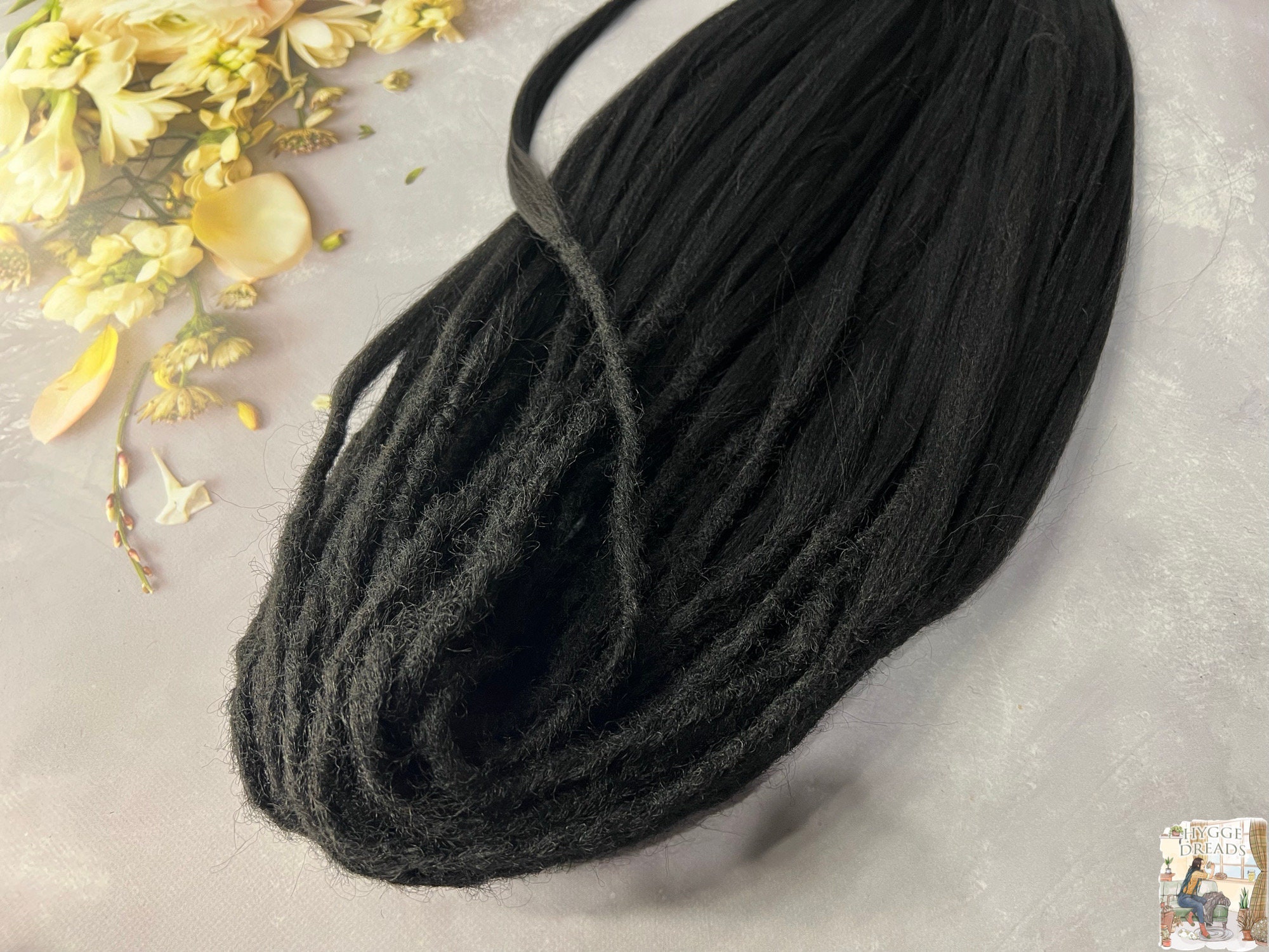 Crocheted Dreads With Long Loose Strand Ends Imitating Natural - Etsy