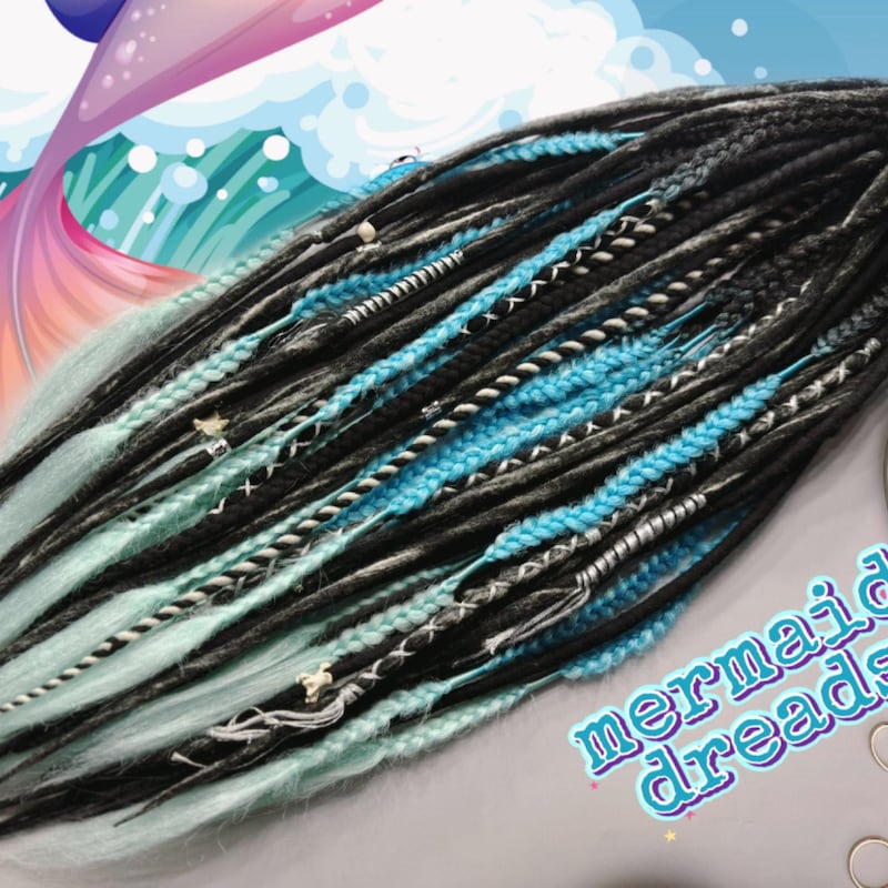 Mermaid Hair Extensions - Etsy