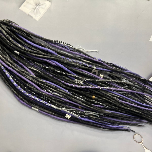 Grey Hair Extensions - Etsy