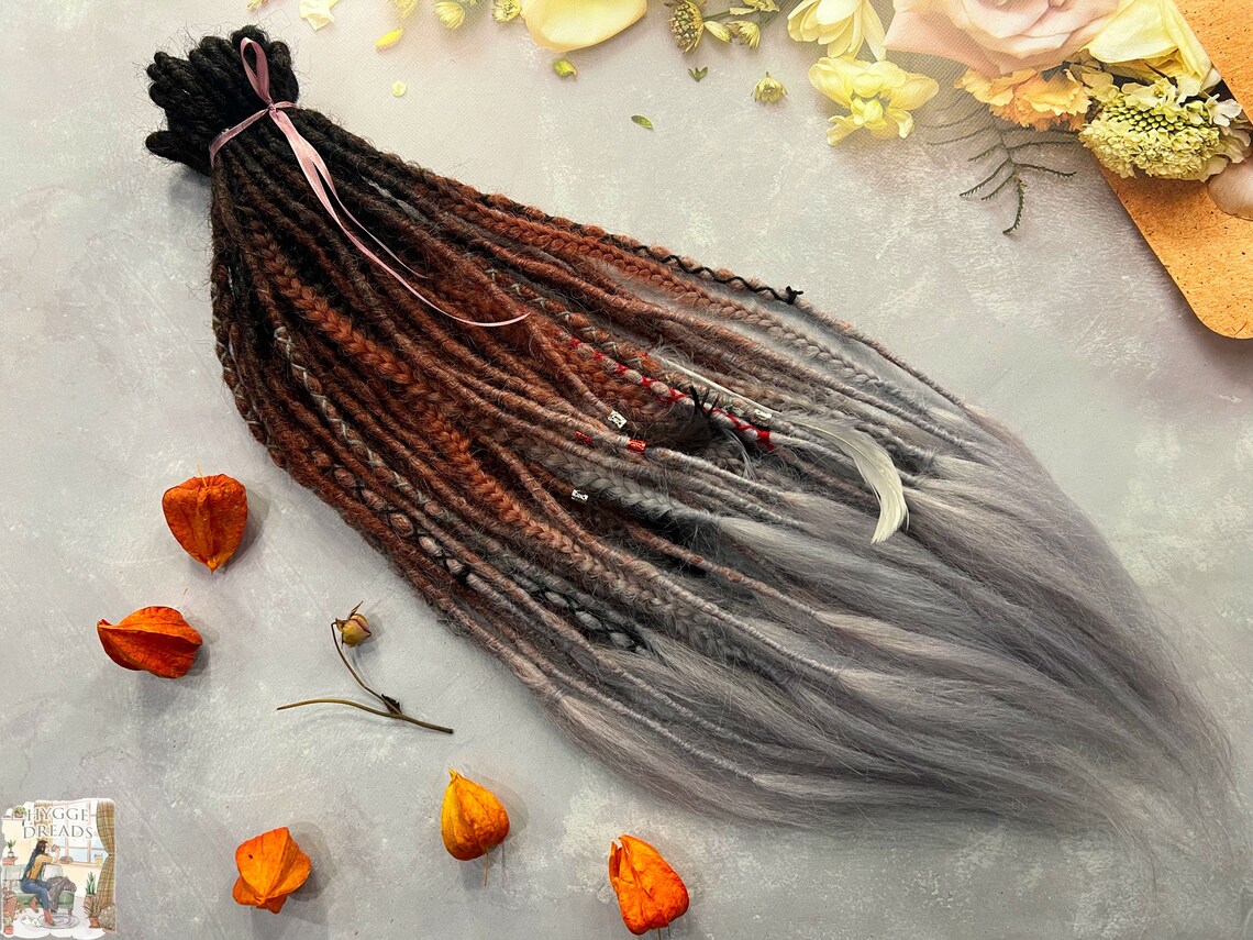 Natural Look Synthetic Dreadlocks Braids Fishtail Black - Etsy