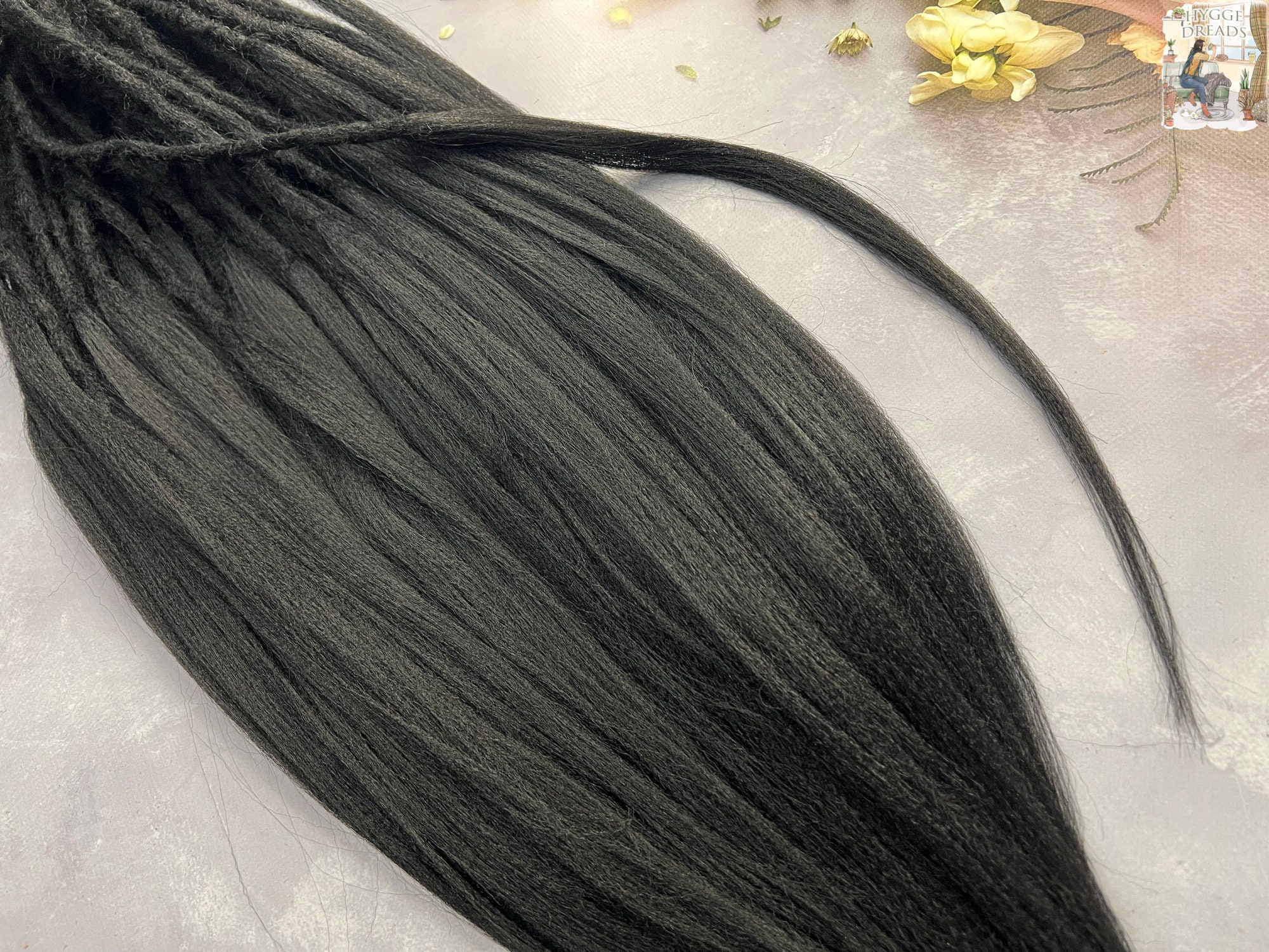 Crocheted Dreads With Long Loose Strand Ends Imitating Natural - Etsy