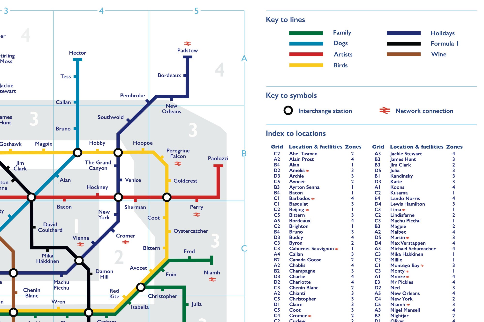 Personalised Tube Map Art Print - Etsy