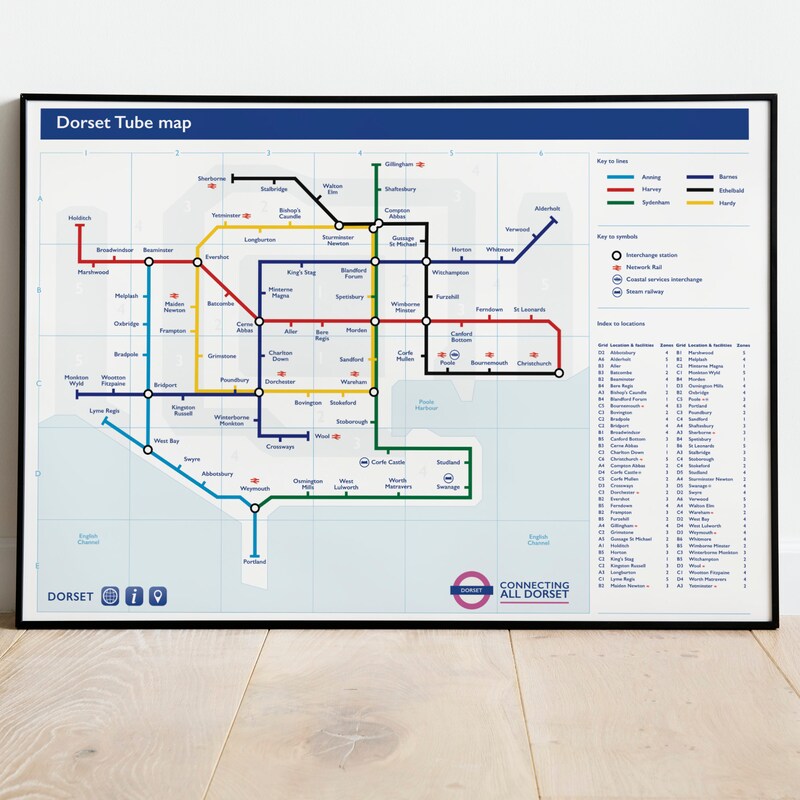 Tube Map - Etsy UK
