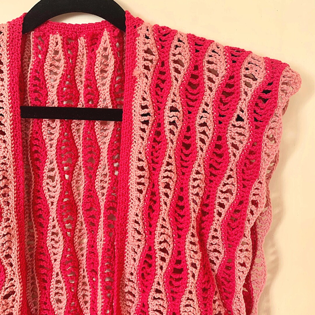 Lace Crochet Pattern, Summer Cardigan or Shrugs for Women, Xs to Xl ...
