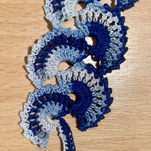 Lace Fan Bookmark Crochet Pattern: Beginner-friendly PDF (US & UK) - Etsy