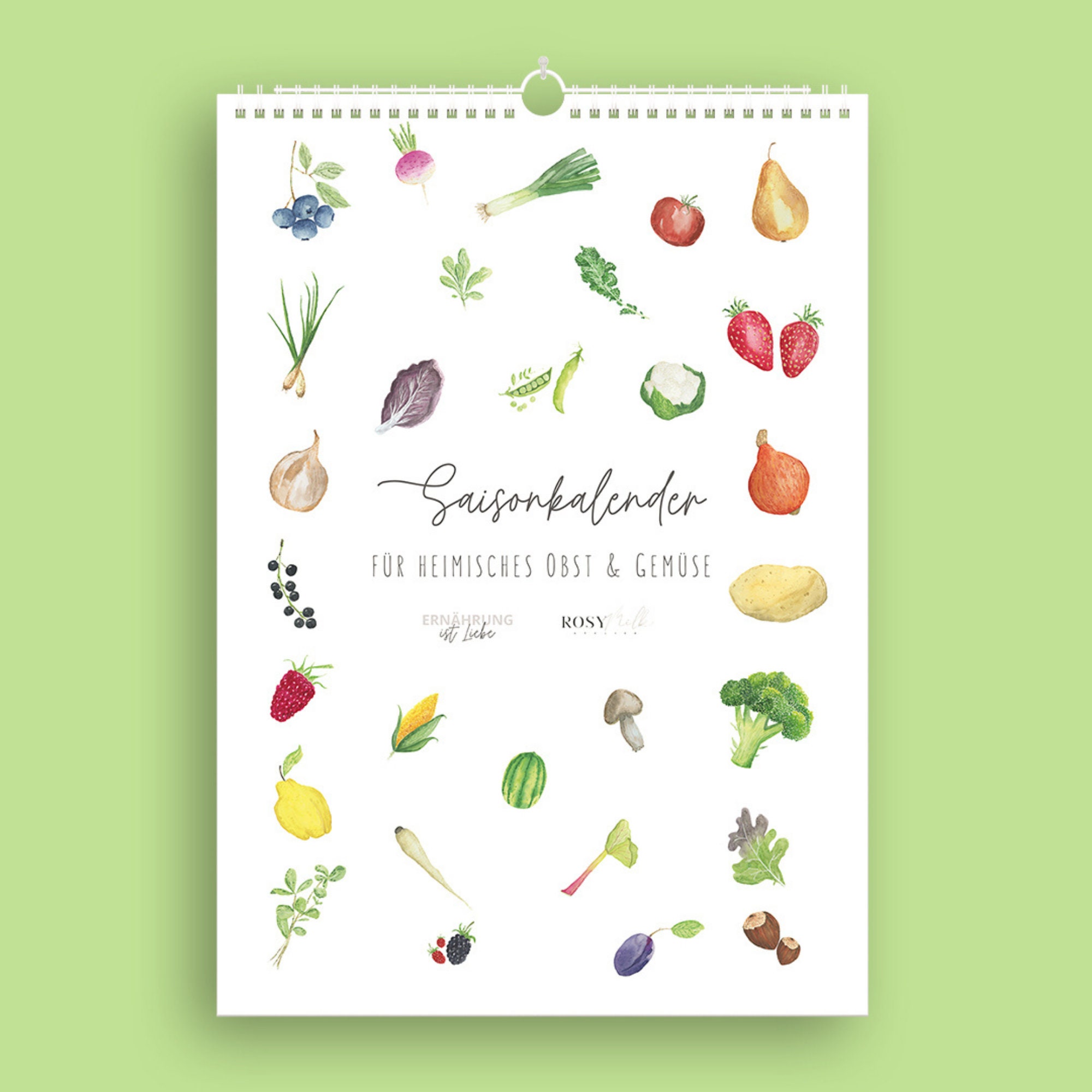 Dein Saisonkalender für heimisches Obst und Gemüse - Etsy Schweiz